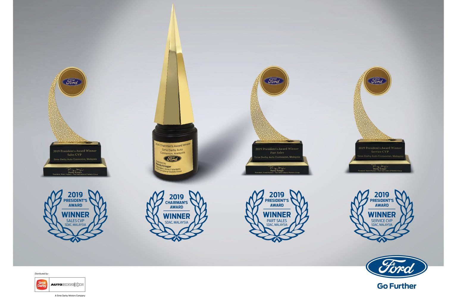 Sime Darby Auto Connexion honoured at Ford Chairman's Award