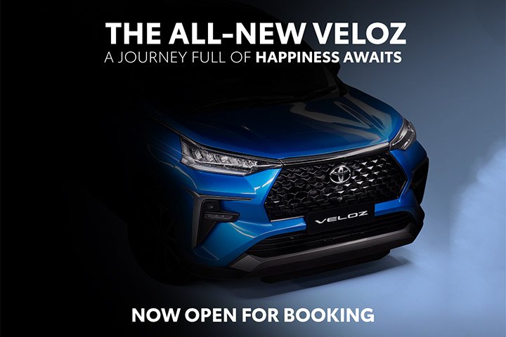 Order books open for all-new Toyota Veloz